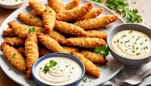 Crispy Chicken Goujons Recipe | Easy Treat! - The Chicken Recipes