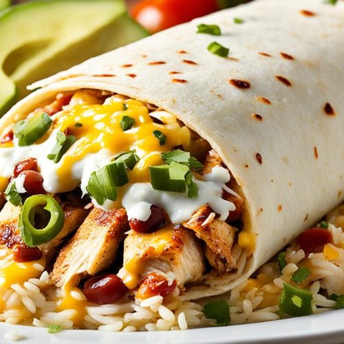 Ultimate Chicken Burrito Recipe | Cosy Dinner - The Chicken Recipes