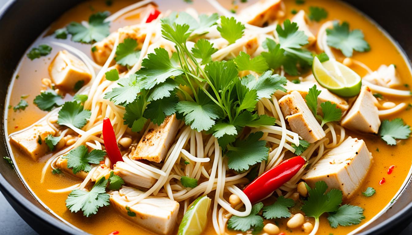 Chicken Laksa Recipe | Easy Authentic Flavours! - The Chicken Recipes