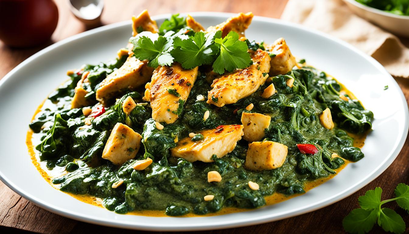 Chicken Saag Recipe | Flavorful Indian Delight! - The Chicken Recipes