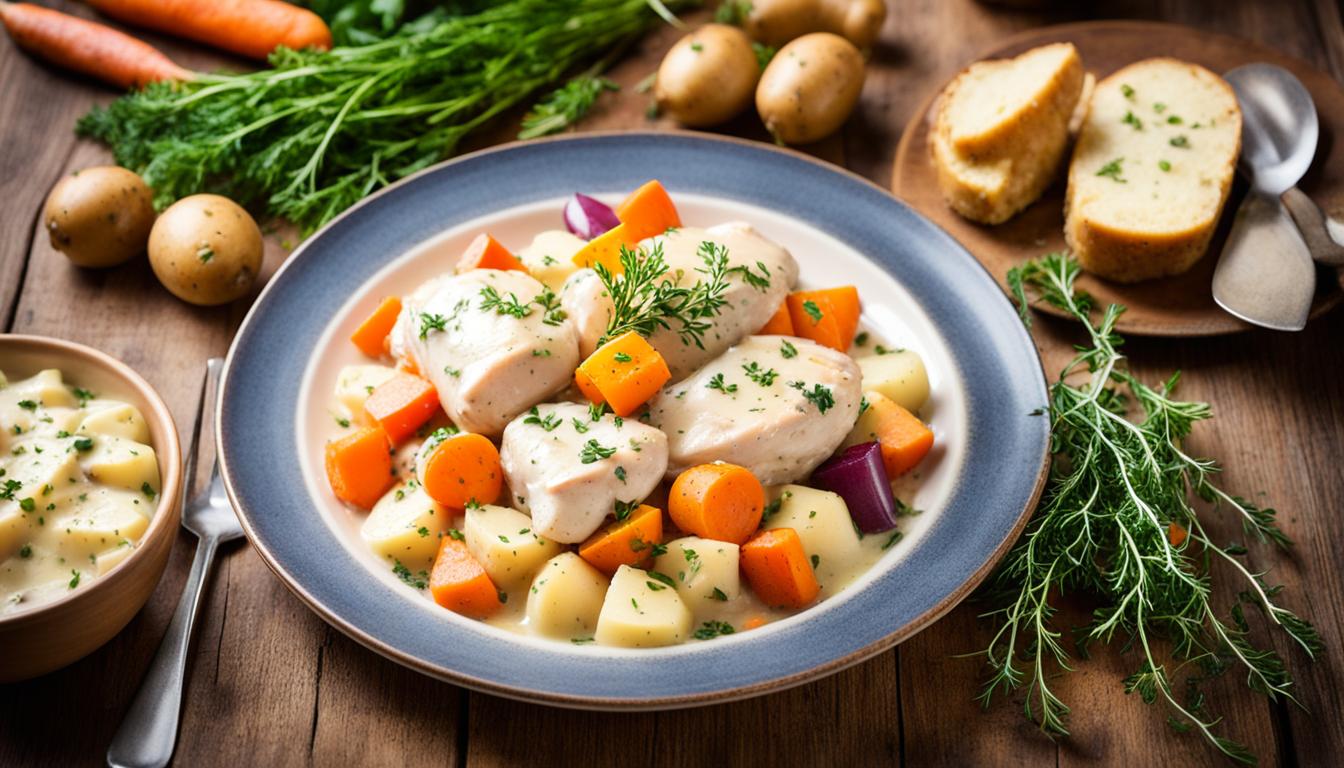 Classic Chicken Fricassee Recipe | Easy & Tasty! - The Chicken Recipes