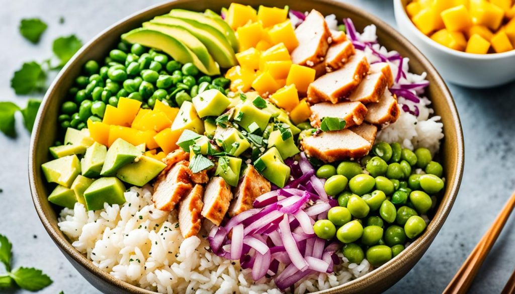 Easy Chicken Poke Bowl Recipe | Fresh & Healthy! - The Chicken Recipes
