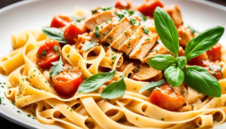 Easy Chicken Tagliatelle Recipe | Homemade Pasta Delight! - The Chicken ...