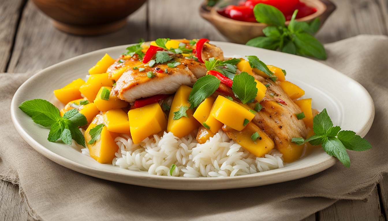 Mango Chicken Recipe | Delicious and Easy! - The Chicken Recipes