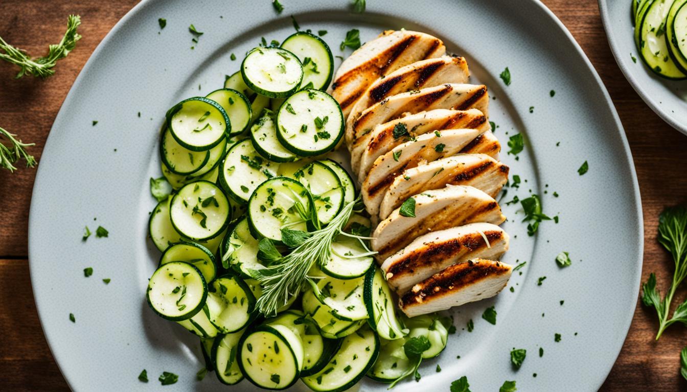 Chicken Courgette Recipe | Easy Dinner Idea! - The Chicken Recipes
