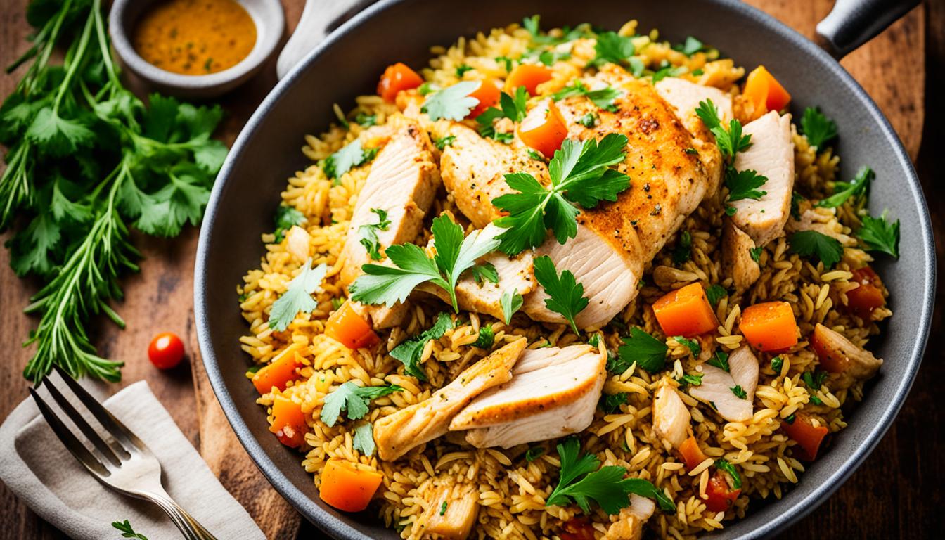 Savoury Chicken Pilaf Recipe | Perfect Meal! - The Chicken Recipes